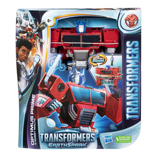 Jual Transformers EarthSpark Spin Changer Optimus Prime & Robby Malto ...