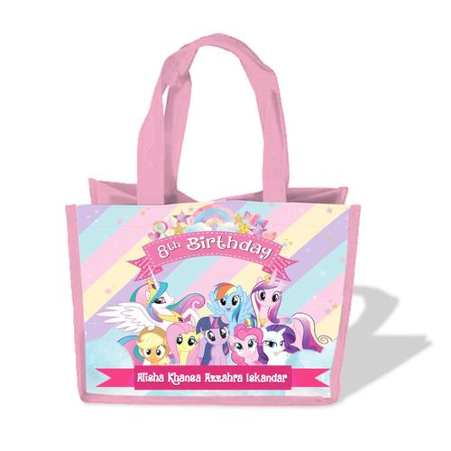Jual Tas Ulang Tahun Kuda Pony Goodie Bag Kuda poni Lucu Custom Free ...