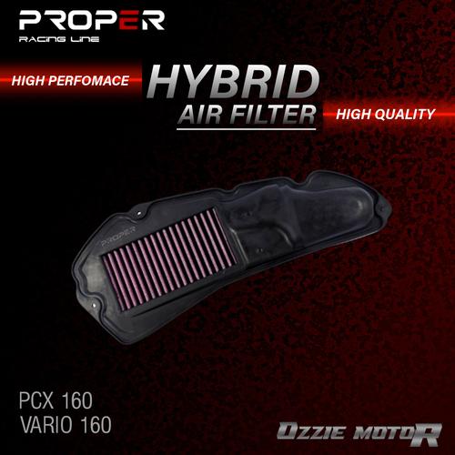 Jual PROPER RACING LINE HYBRID FILTER UDARA MOTOR PCX 160 VARIO 160 K1Z ...