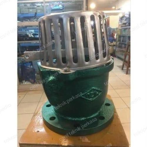 Jual SWING FOOT VALVE CAST IRON FLANGE JIS 10K 8 INCH DN200 MIZU ORI ...