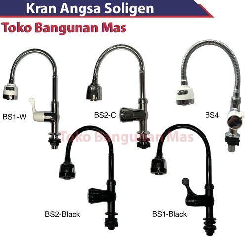 Jual Kran Angsa Flexibel SOLIGEN BS2 / KRAN BAK CUCI PIRING PUTAR ...