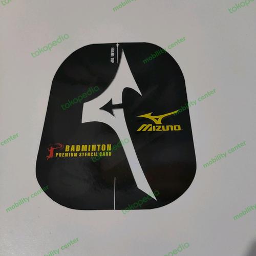Jual Stencil card logo Mizuno / Cetakan logo Mizuno - Kota Makassar - mobility center | Tokopedia