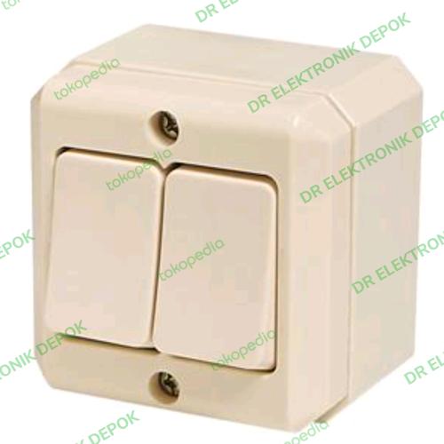 Jual Saklar Switch TANAM Engkel Double OUT Bow Tanam Broco OUTBOW OB ...