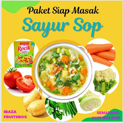 Jual Sayur Sop Paket Sayur Ready To Cook Paket Sayur Sop, Kentang ...