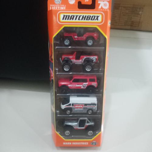 Jual warn industries matchbox gift pack 2021 ford bronco/1948 willys ...