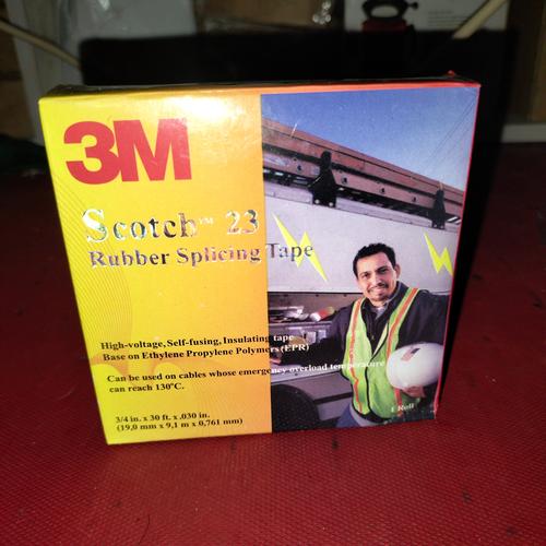 Jual Solasi 3M Scotch 23 Rubber Splicing Tape 19mm x 9,1m x 0,76mm ...