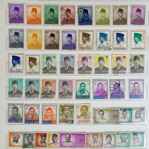 Jual Perangko kuno Indonesia , Old Stamps, Soekarno , Soeharto ...