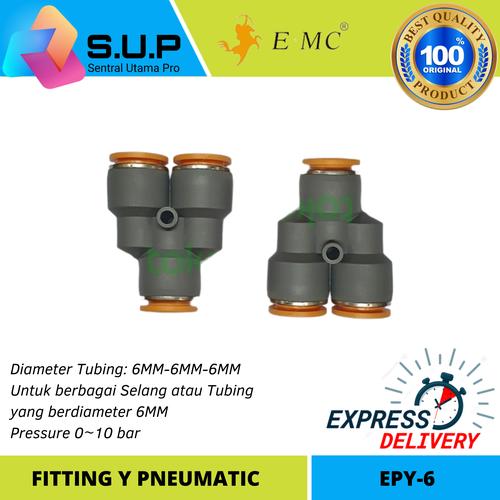 Jual FITTING Y EPY-6 EMC PNEUMATIC - Jakarta Barat - Sentral Utama Pro ...