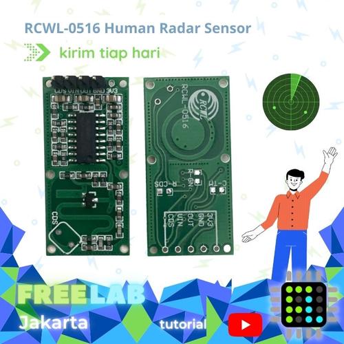 Jual RCWL-0516 Microwave Doppler Radar Sensor Switch Human Body RCWL ...