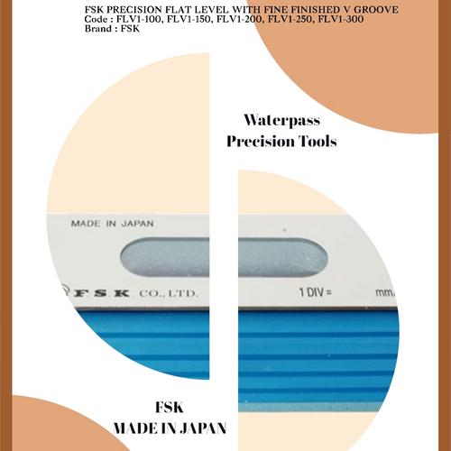 Jual Waterpass FSK precision Flat Level 0-200mm/0.02 Accuracy Made in ...