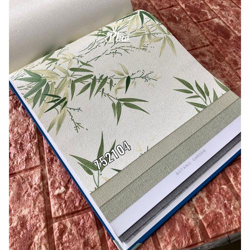 Jual WALLPAPER DINDING DAUN RANTING MINIMALIS SIMPLE HIJAU BIRU HITAM ...