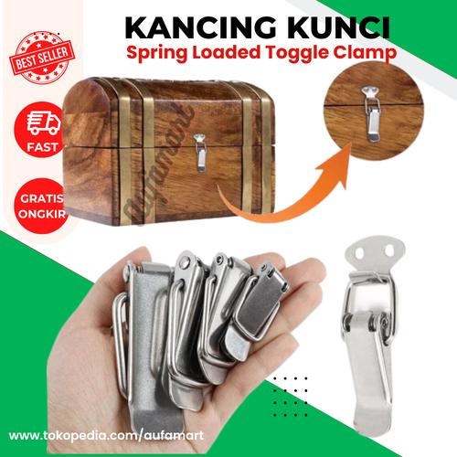 Jual Kancing Kunci Spring Loaded Toggle Clamp Pengunci Koper Box Peti ...