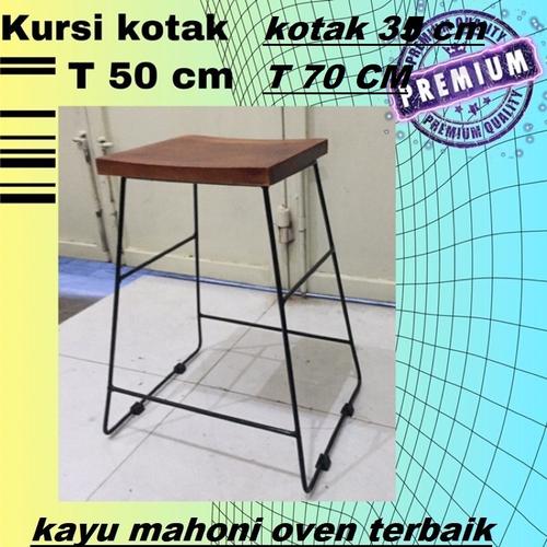 Jual KAYU MAHONI TERBAIK/BANGKU BASO/BANGKU CAFE/KURSI CAFE KOTAK/KURSI ...