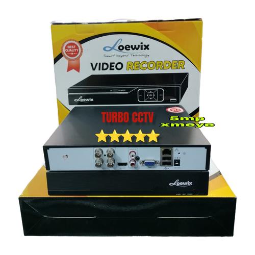 Jual LOEWIX 5 MP DVR 4 CHANNEL LX-9504 4CH XMEYE FULL CHANNEL 5MP 6:1 - Jakarta Pusat - TURBO ...