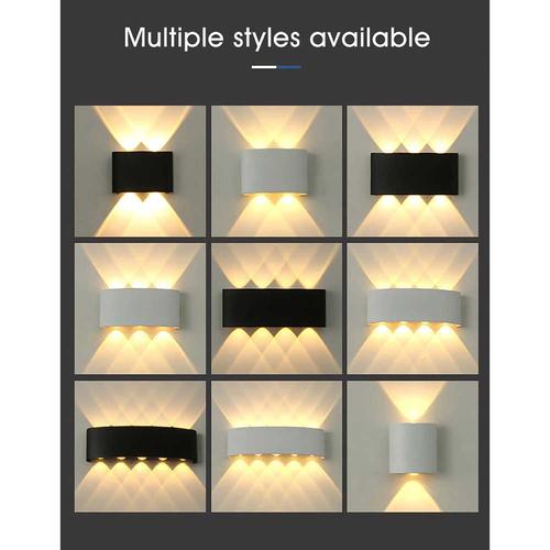 Promo lampu dinding minimalis lampu hias Led dinding alumunium warm ...