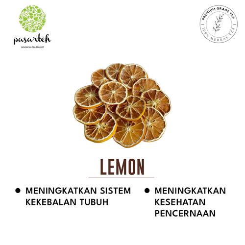 Jual [ Pasarteh ] Dried Lemon Slice | Lemon Kering - 10 Gram - 50 gram ...