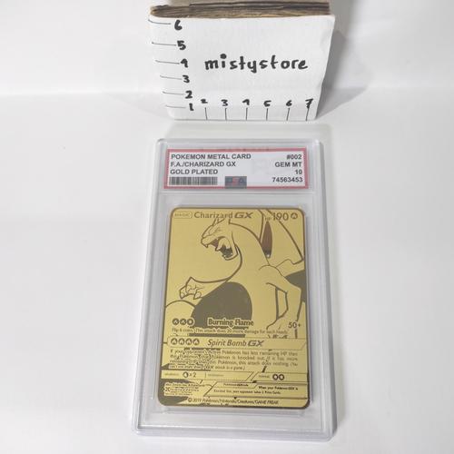 Jual Pokemon Metal Card Kartu Pokemon Logam Case Pikachu Charizard ...