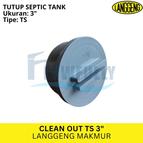 Jual CLEAN OUT TS 3 INCH LANGGENG PVC TUTUP SEPTIC TANK CO 3 DIM - Kota ...