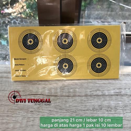 Jual kertas sasaran tembak - kertas target - Kab. Majalengka - dwi ...