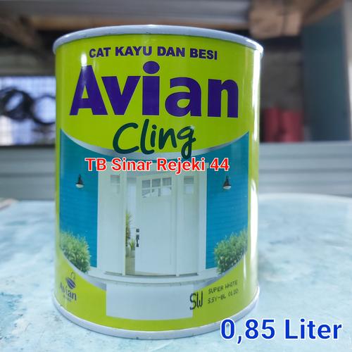Jual AVIAN CLING SOLVENT BASED 0.85 LITER CAT MINYAK KAYU BESI SUPER ...