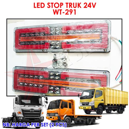 Jual STOP LAMP TRUCK TRANSFORMER LAMPU STOP TRUK LED 24V MODEL DOUBLE C ...