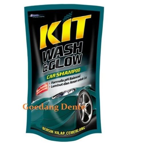 Jual Kit Car Shampoo Wash & Glow Sabun Cuci Mobil Pouch 400Ml - Kota ...