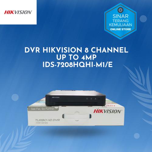 Jual DVR HIKVISION 8 CHANNEL UP TO 4MP iDS-7208HQHI-M1/E - Jakarta ...