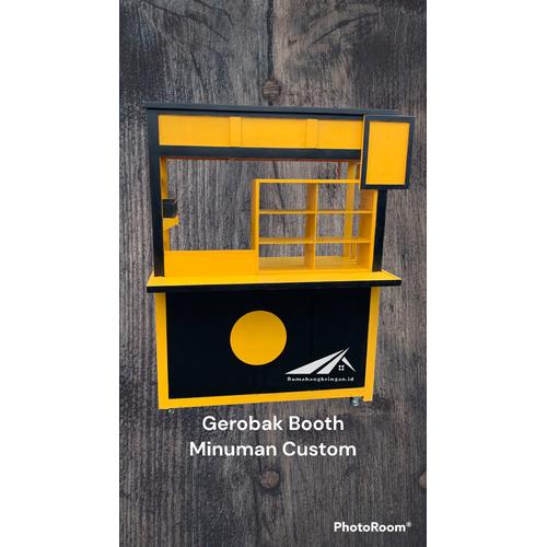 Jual Gerobak Booth Minuman , Stand Minuman , booth minuman portable ...