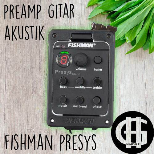 Jual FISHMAN Preamp Presys Amplifier Pickup Gitar Akustik EQ Tuner - EQ-201 - Jakarta Barat - HG ...