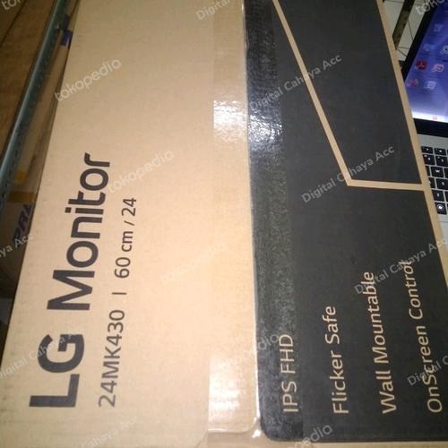 Jual LED Monitor LG 24 inch Full HD Monitor 24MK430 panjang 60cm uk. 24 ...
