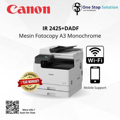 Jual Mesin Fotocopy Canon IR 2425+DADF A3 Monochrome GARANSI RESMI ...