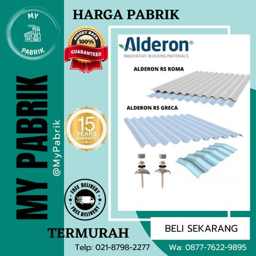 Jual ALDERON RS ROMA GRECA - ATAP uPVC SINGLE WALL CORRUGATED 3 4 5 6 ...