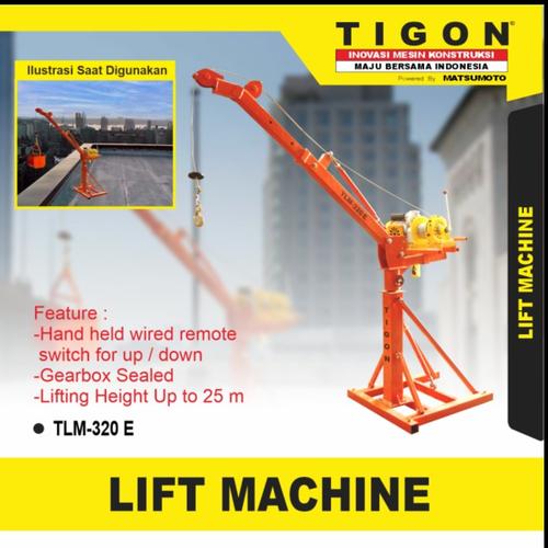 Jual MESIN PENGANGKAT DAN DEREK | LIFT MACHINE TIGON TLM-320 E - Kab ...