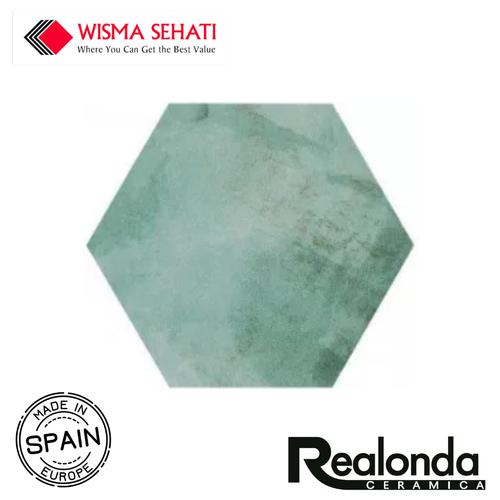 Promo Keramik 28.5x33 Made in Spain Realonda Oasis Aquamarine Hex GRLOAS01P Cicil 0% 3x - Kab ...