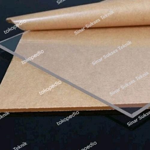 Jual Akrilik Sheet 5mm x 95cm x 40cm - Acrylic Lembaran Bening 5mm ...