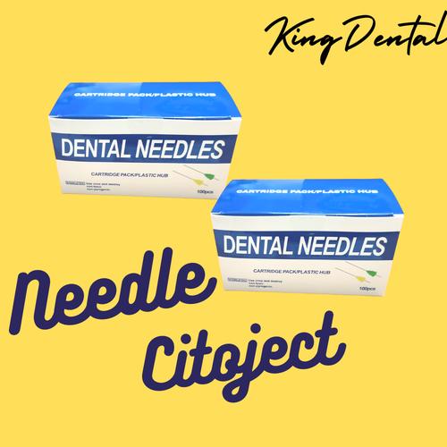 Jual Dental Needle Jarum citoject 12mm 16mm 21mm - 16MM - Kota Bekasi ...