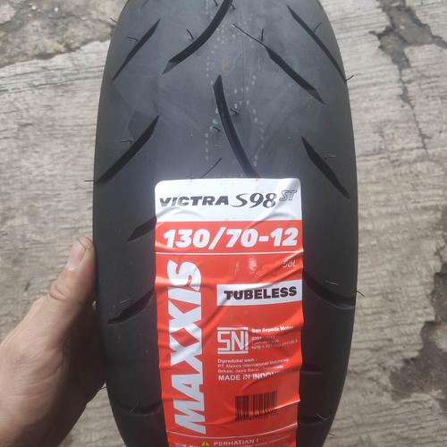 Jual Maxxis Victra S98 ST ban tubles 130 70 12 motor vespa matic matik ... Jual Maxxis Victra S98 ST ban tubles 130 70 12 motor vespa matic matik ...