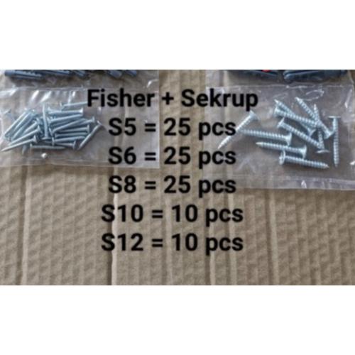 Jual Viser s8 + skrup tapping (sesuai foto) 25 pcs - Kota Bandung ...