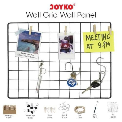 Jual HIASAN DINDING HIJANG WIRE GRID WALL PANEL KAWAT JARING HIASAN ...