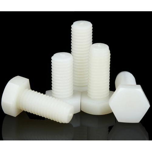 Jual Nylon Hex Bolt M6x12 mm Screw Baut plastik Hexagonal M6 12mm kunci ...