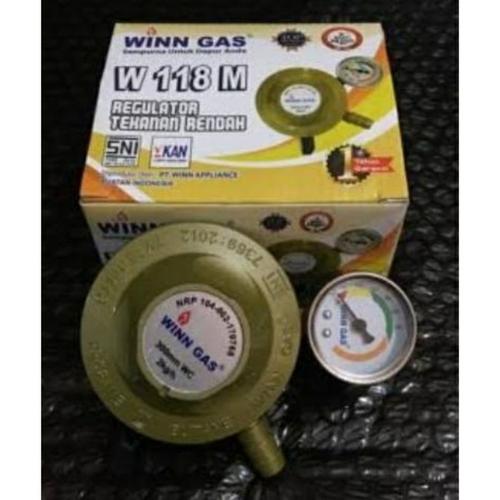 Jual Winn Gas , W 118 NM , Win Gas , Regulator , Gas LPG , Tanpa Meter ...