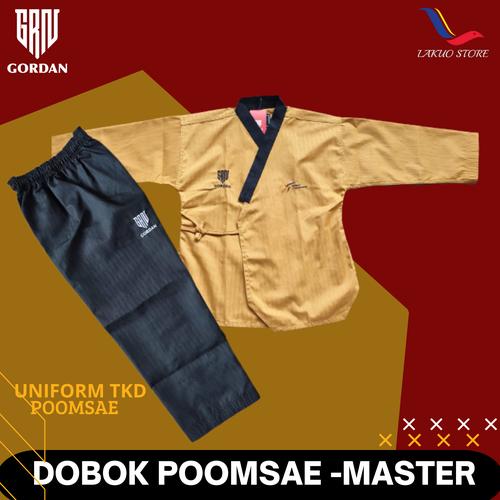 Jual DOBOK MASTER GORDAN POOMSAE / DOBOK TAEKWONDO MASTER - Jakarta ...