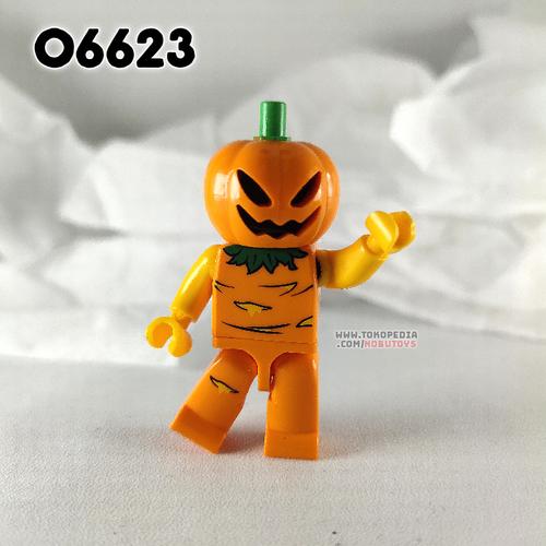 Jual BRICK-IN-BAG 06623 PUMPKIN MONSTER HALLOWEEN BLOCK MINI FIGURE ...