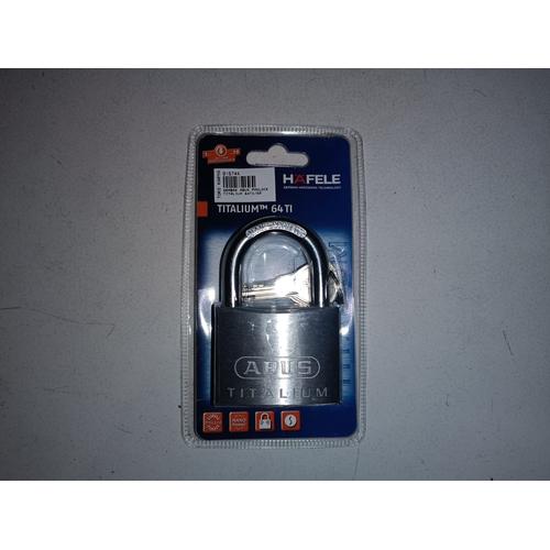 Jual GEMBOK ABUS PADLOCK TITALIUM HAFELE 64TI/60 - Kota Pekanbaru ...