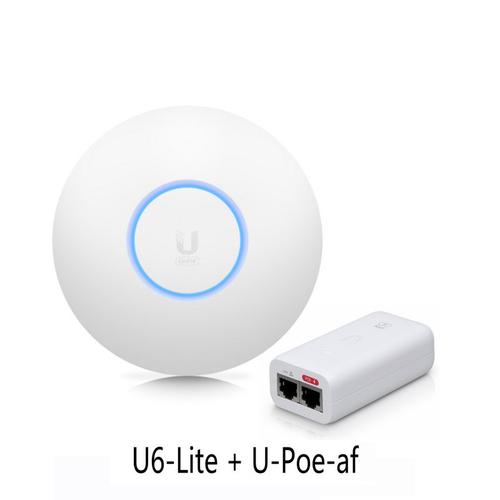 Jual Ubiquiti UniFi 6 Lite U6-Lite + Ubnt U-POE-AF 802.3A 48v Gigabit ...