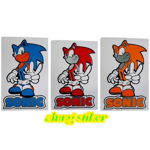 Jual stiker sonic ukuran 9cm x 12 cm isi 1 pcs - Kab. Bogor - alung ...