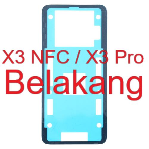 Jual Adhesive Back Door Lem Perekat Xiaomi Poco X3 NFC / X3 Pro ...