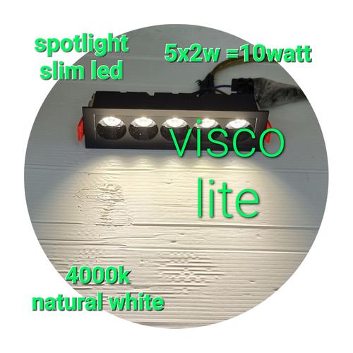Jual downlight wall washer 10watt 5mata / spotlight linear 10w 10 watt 220v - Jakarta Barat ...