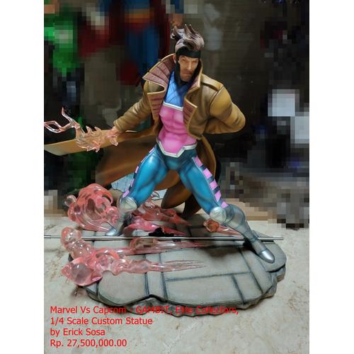Jual Marvel Vs Capcom - GAMBIT, 1/4 Scale Custom Statue by Erick Sosa ...
