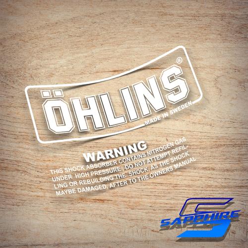 Jual Sticker Shock Stiker Ohlins Putih - Jakarta Timur - Sapphire ...